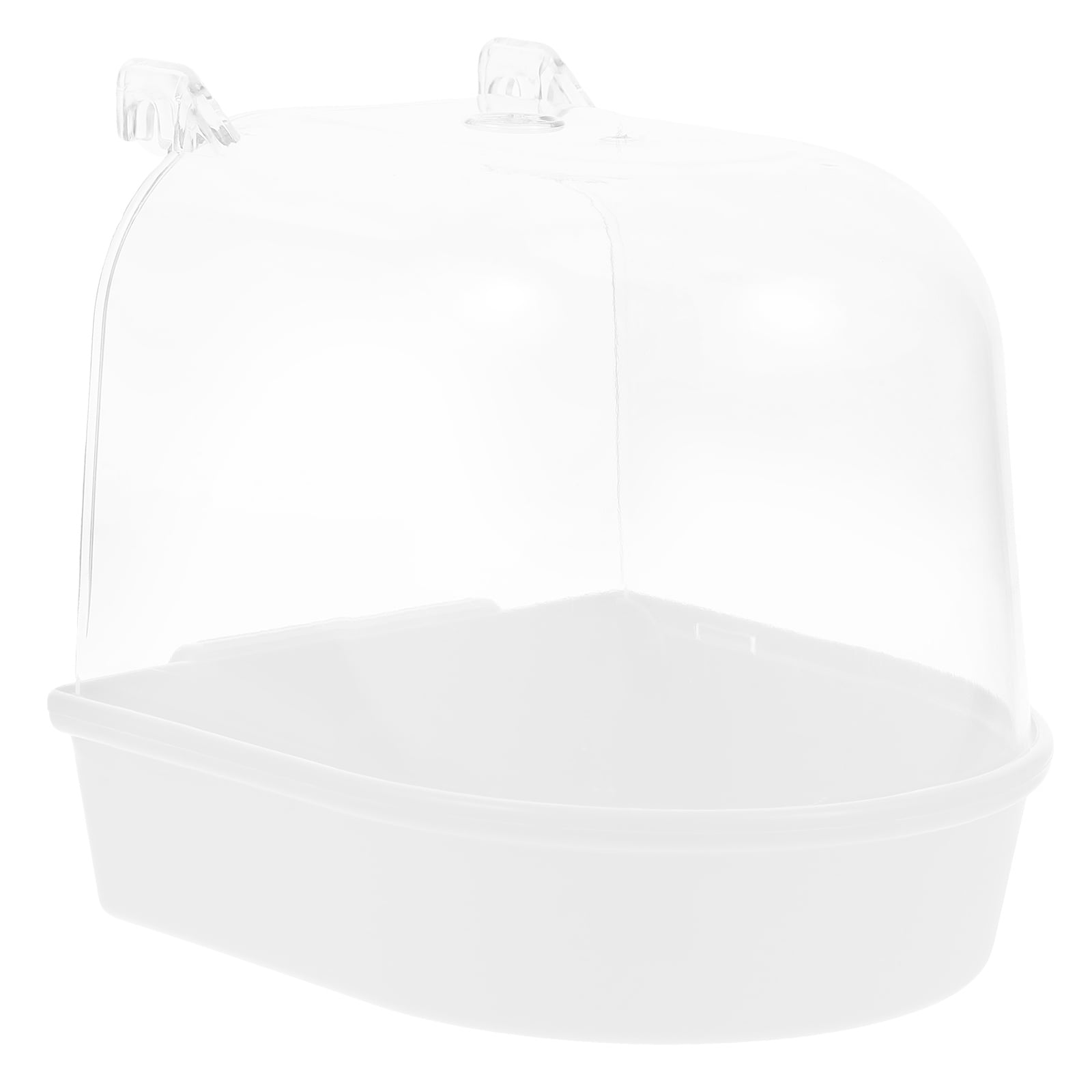 MLINS Indoor Bird Bath Cage Attachment For Parakeets Convenient Bird ...