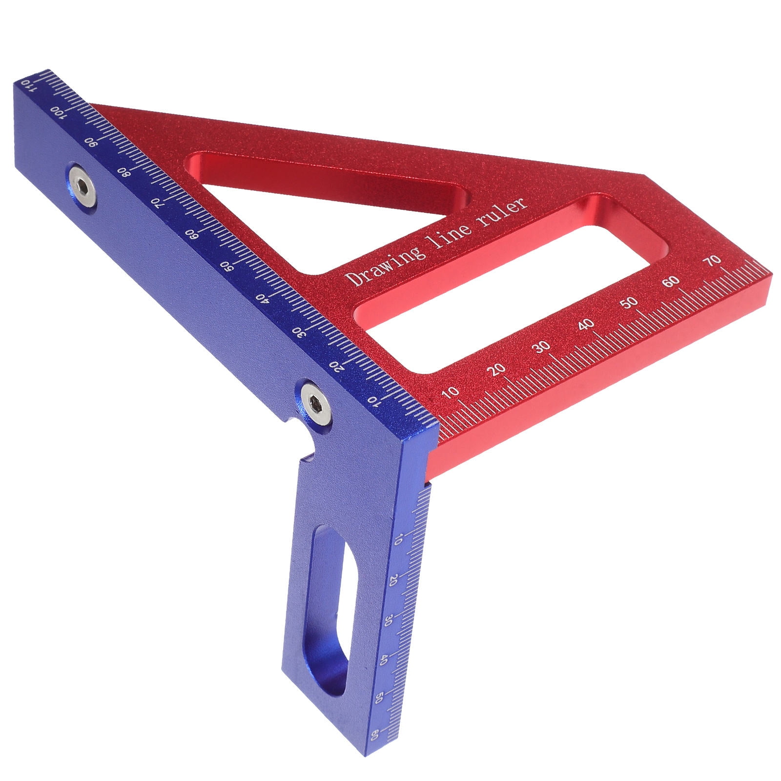 MLINS Innovative Rafter Square Tool Square Ruler 11.20X8.50X7.90CM ...