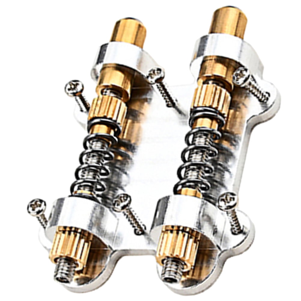 MLINS Instrument Bridge Double Bar Device Golden Guitar - Walmart.com