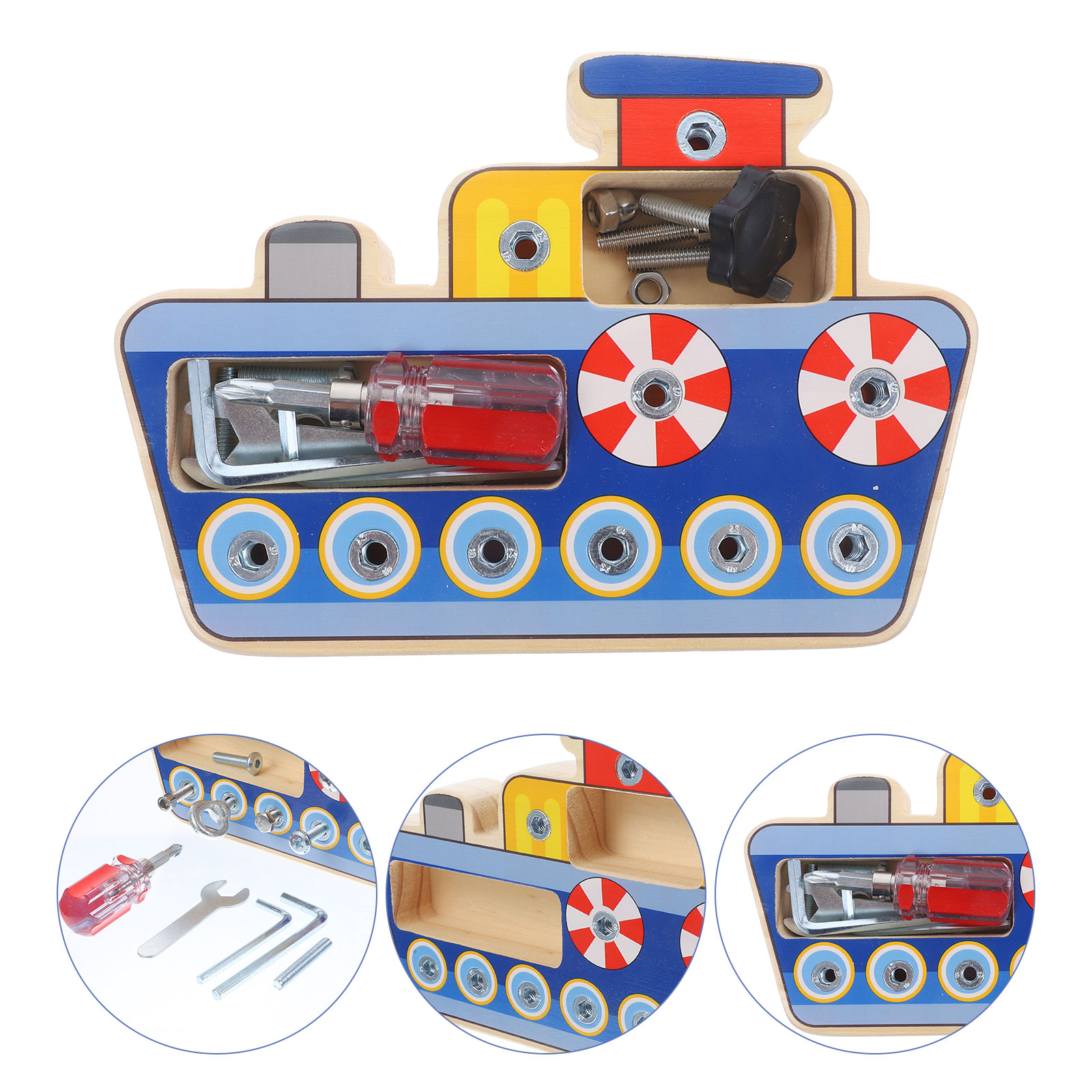 MLINS Interactive Children Toy Cartoon Screwdriver Board Toddler Kids ...