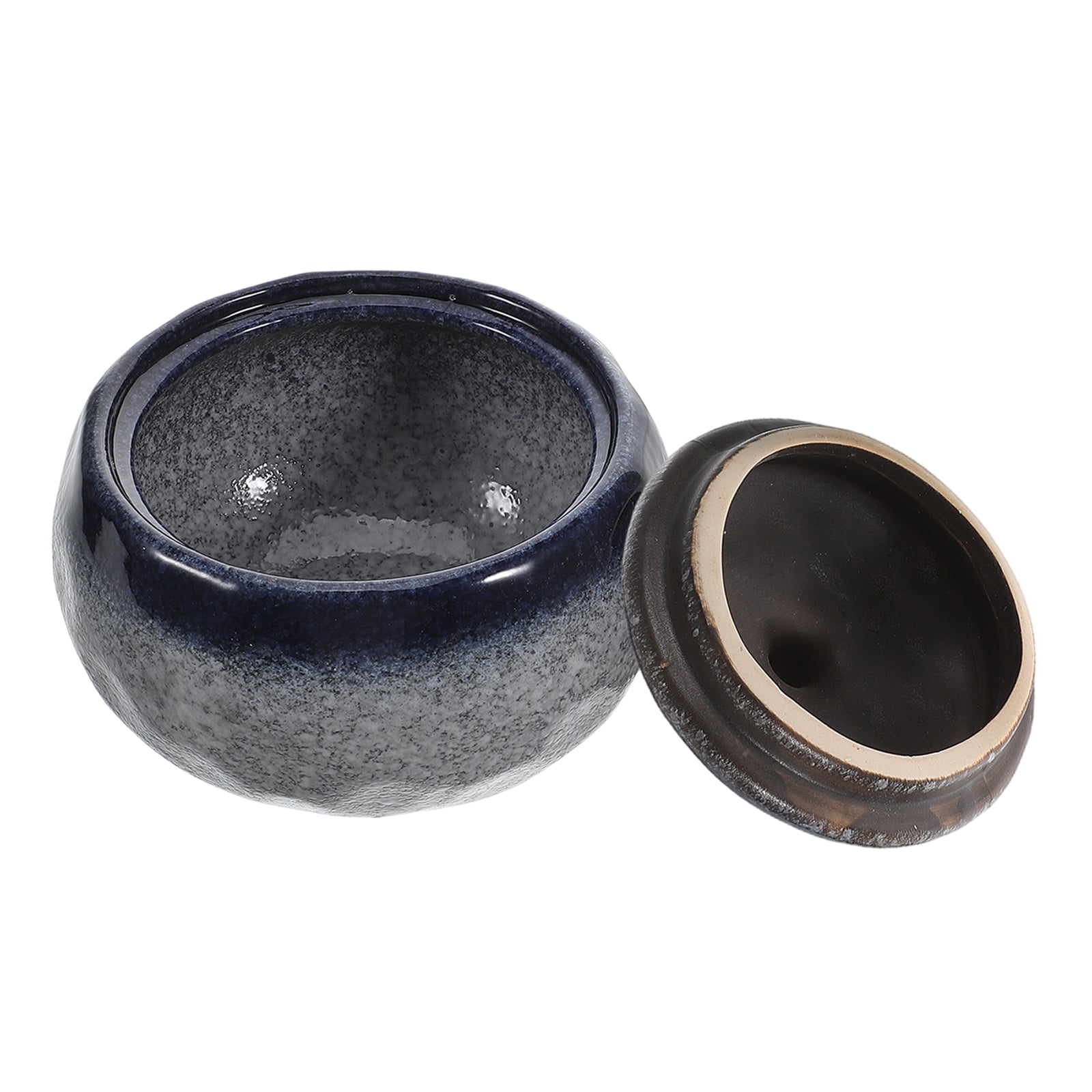 MLINS Japanese Ceramic Stew Pot with Lid Small Clay Cooking Pot for ...