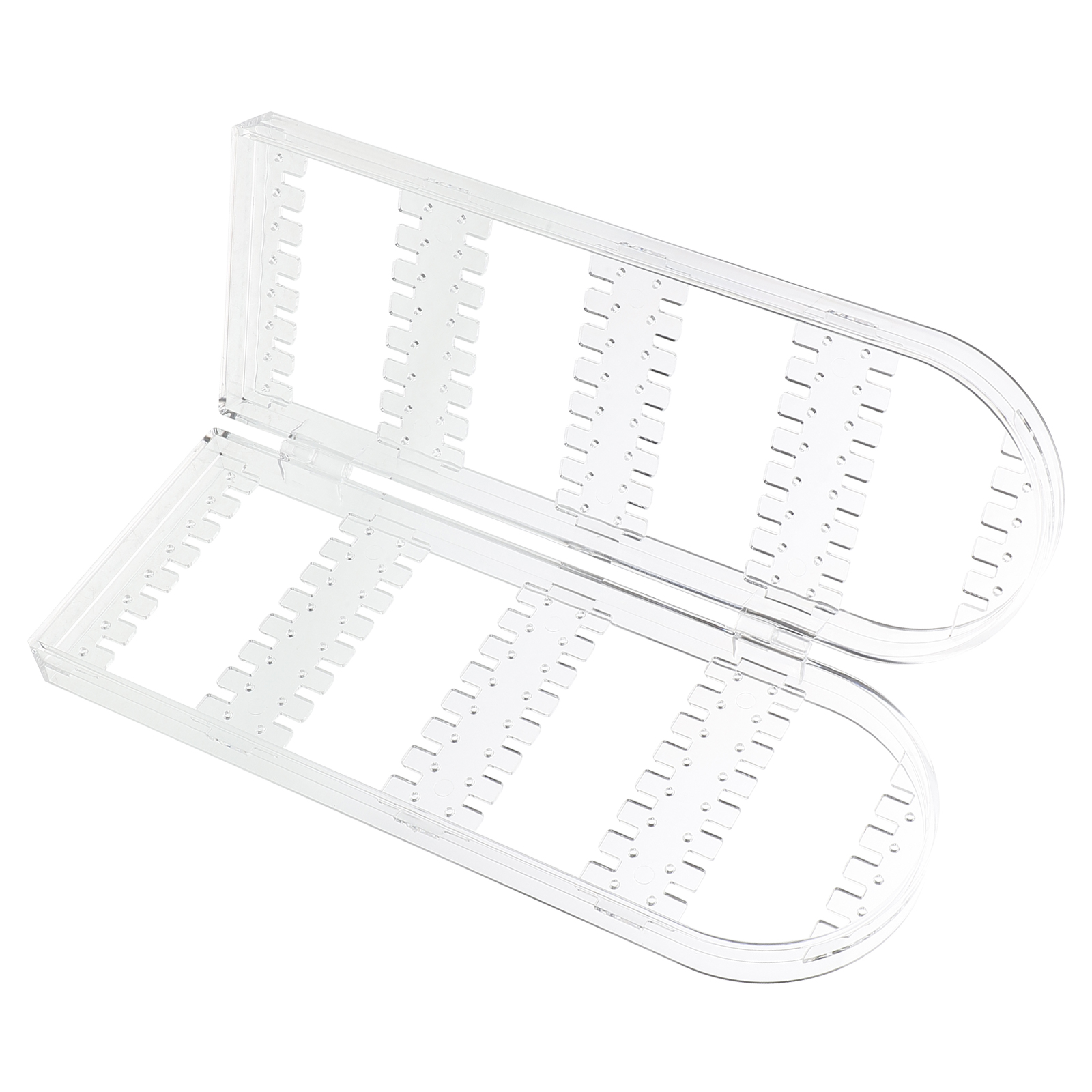 MLINS Jewelry Organizer Stand Earring Stand 2-door Display Earring ...