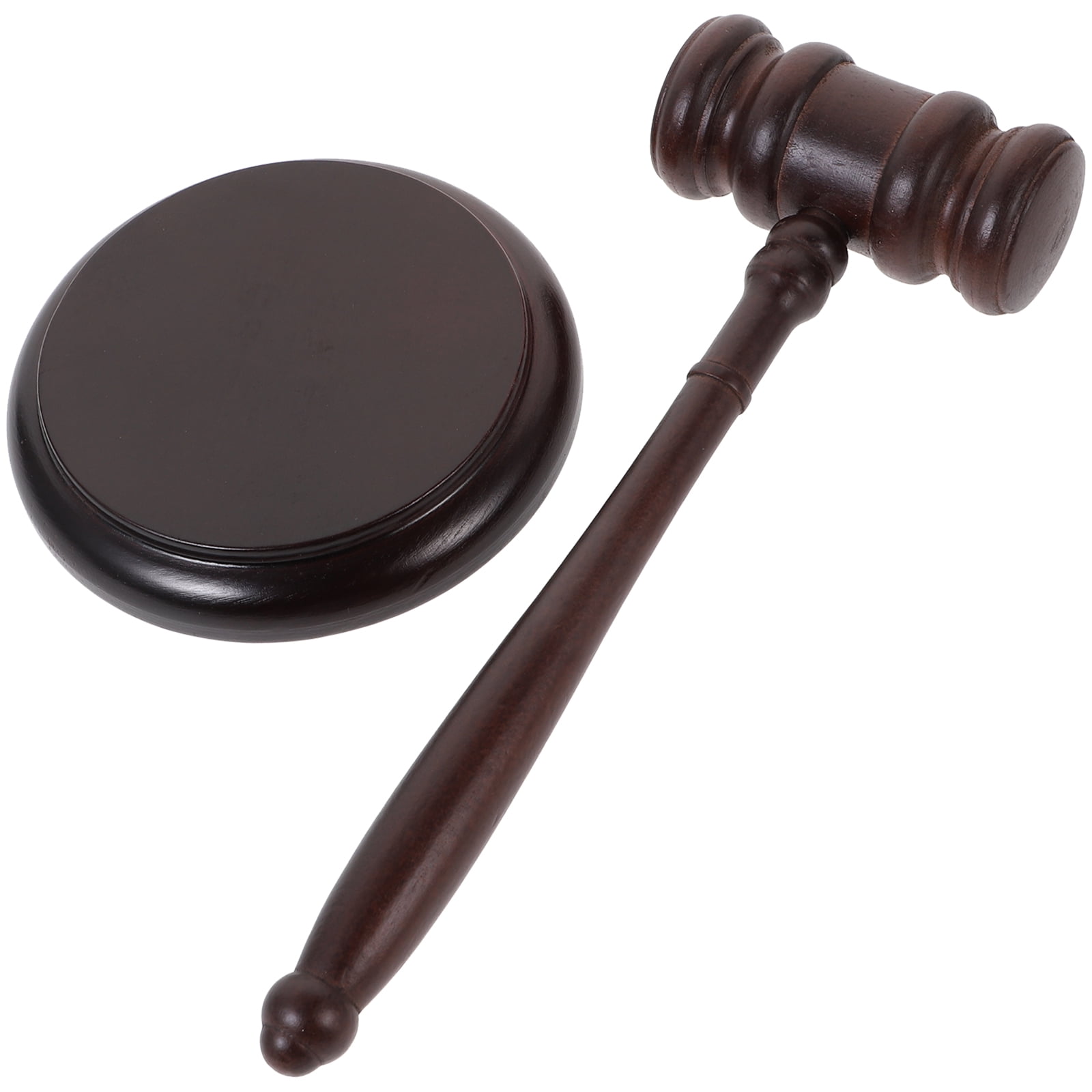 MLINS Judge Hammer Wooden Gavel Judge Hammer Educational Tool Pounding ...