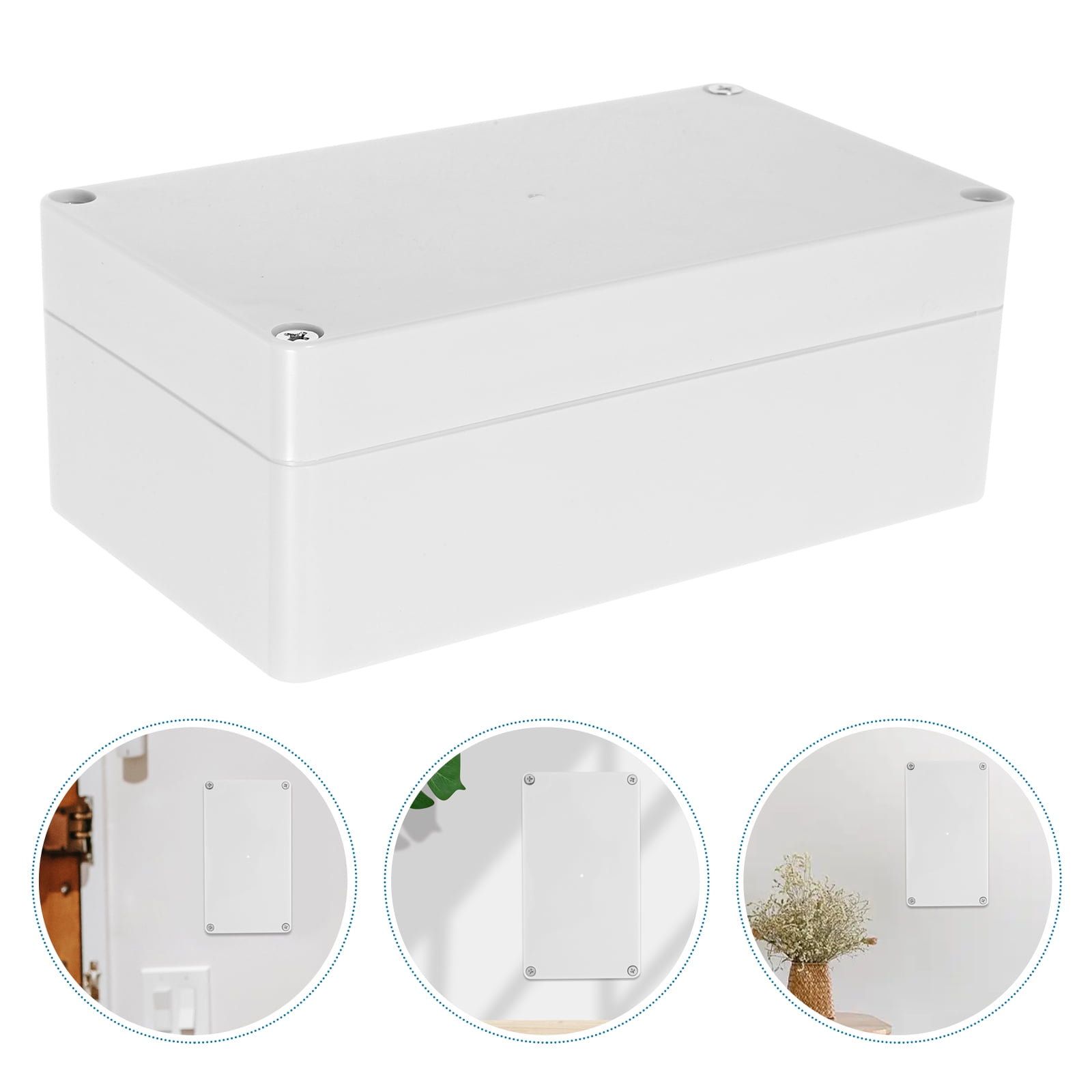MLINS Junction Box Plastic Project Box Waterproof Electrical Junction ...