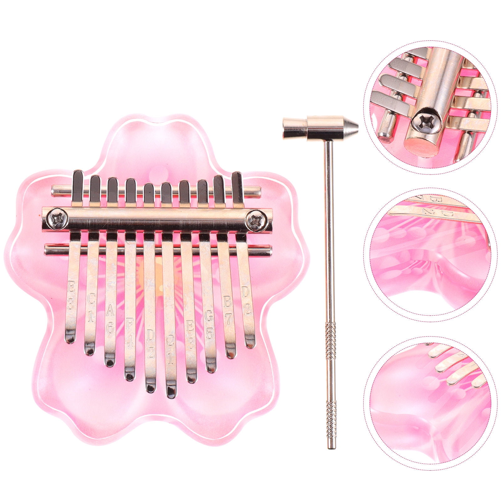 MLINS Kalimba Finger Piano Jaw Harp Mini Thumb Kids Musical Instruments ...