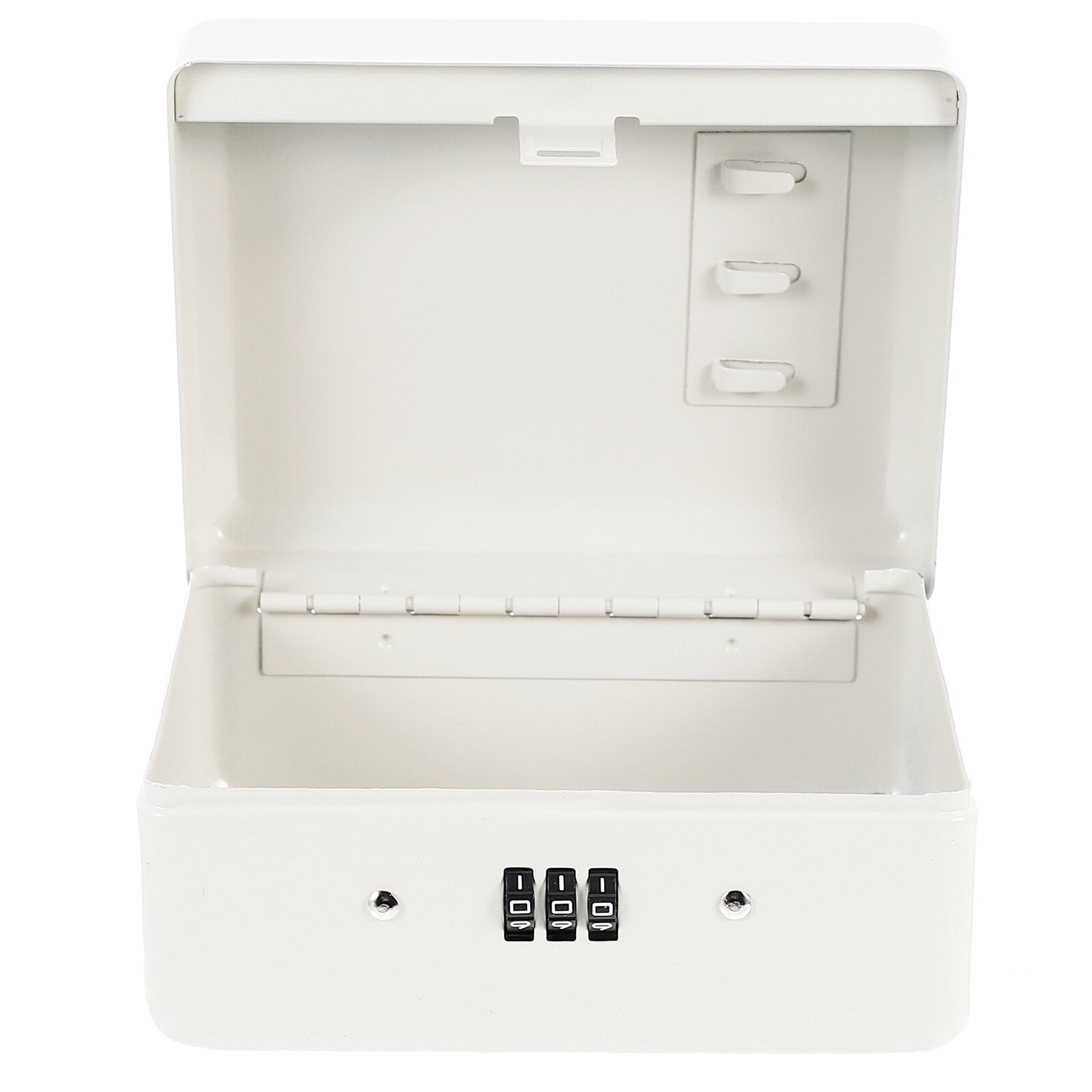 MLINS Key Security Cabinet with Slot Boxes Wall Mounted Case White ...