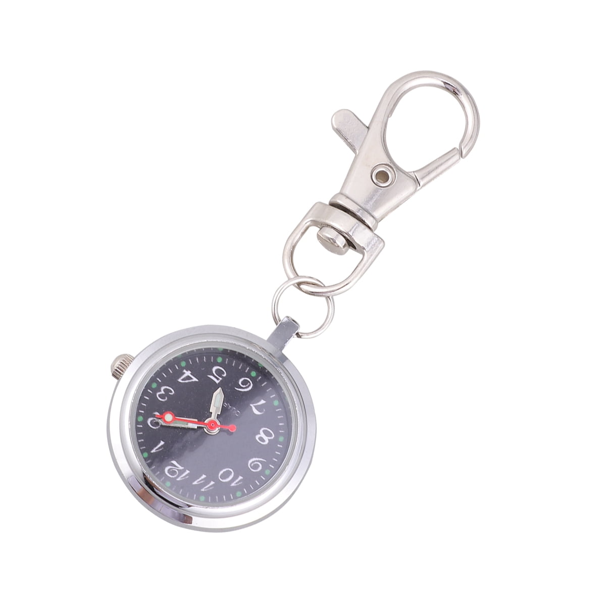MLINS Keychain Pocket Watch Quartz Watch Large Number Couples Watch for ...