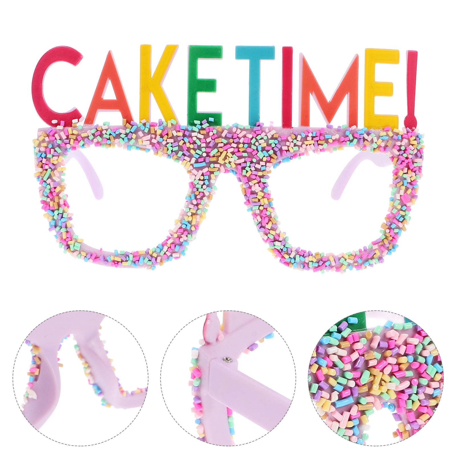 MLINS Kids Birthday Party Photo Booth Props Cute Glasses Happy Birthday ...