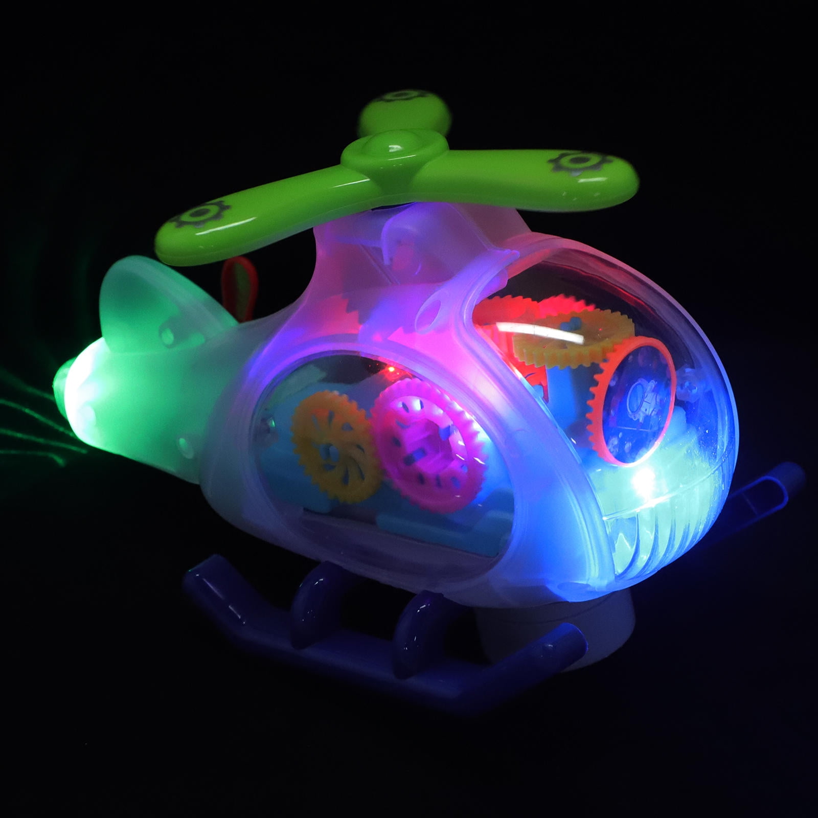 MLINS Kids Cars for Transparent Gear Plane Toddler Toy Interactive ...