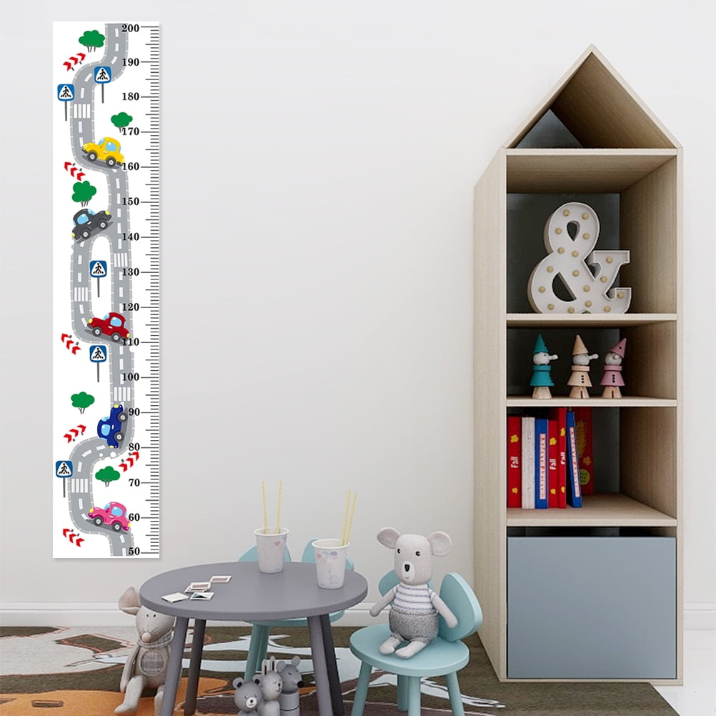 MLINS Kids Height Sticker with Funny Cartoon Characters for Wall ...