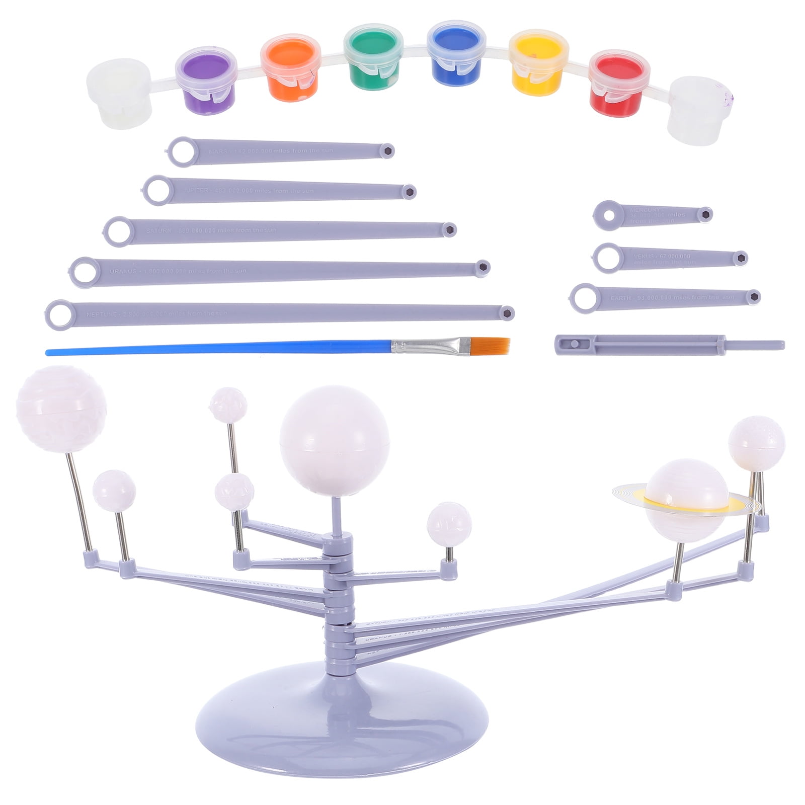 MLINS Kids Solar System Planetarium Nine Planets Solar System Model Kit ...