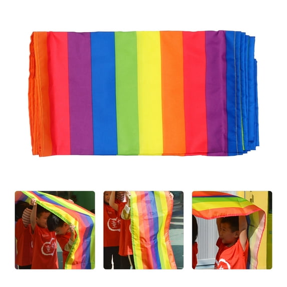 AURARMLET Team Building Game Props Colorful Run Mat 1Set 15.7X17.7In ...