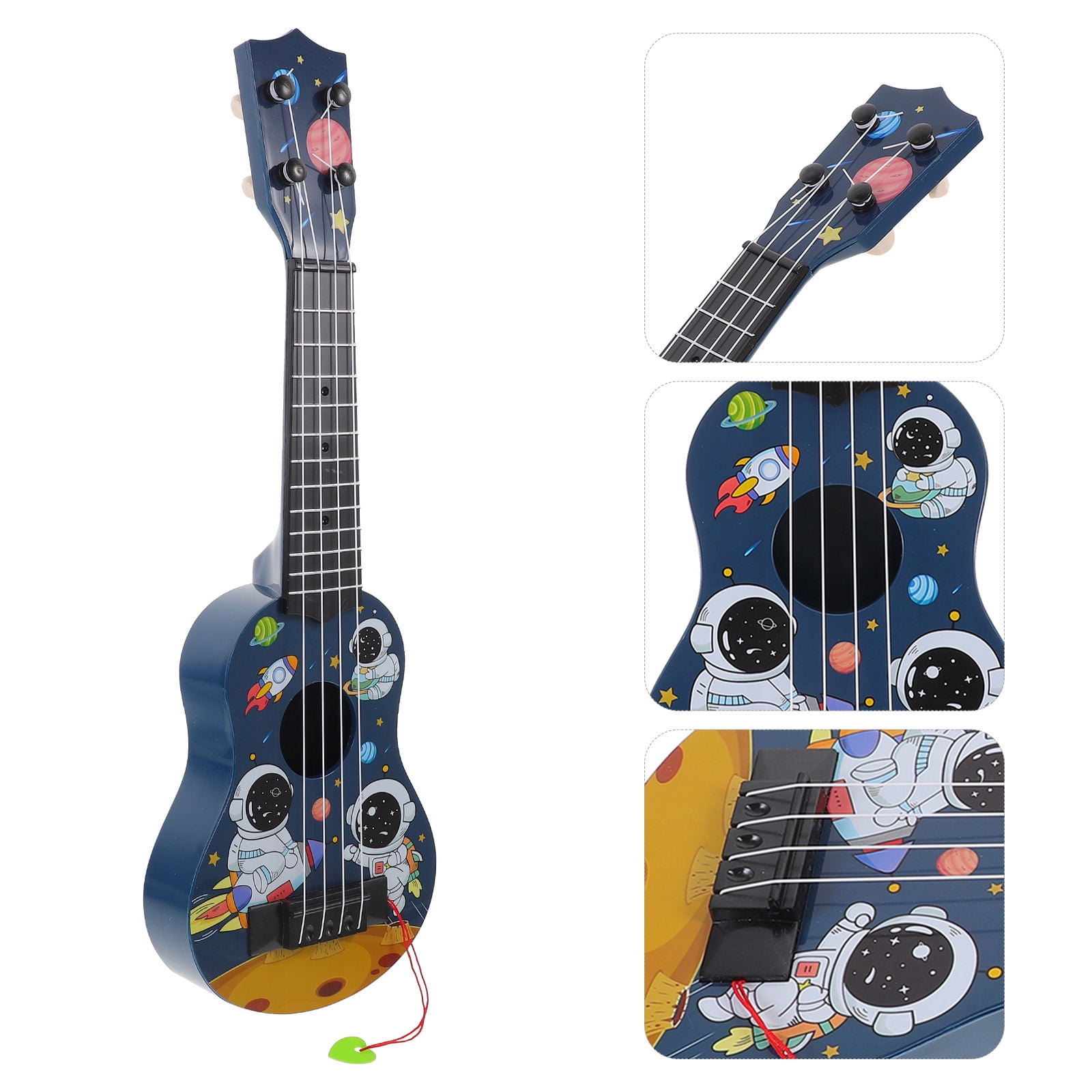 MLINS Kids Ukulele Toy Musical Instrument for Beginners Safe ...