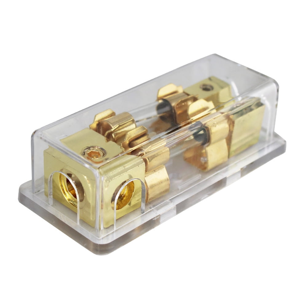MLINS Kit Block Stereo Fuse Box Transparent Holder Circuit Protection ...
