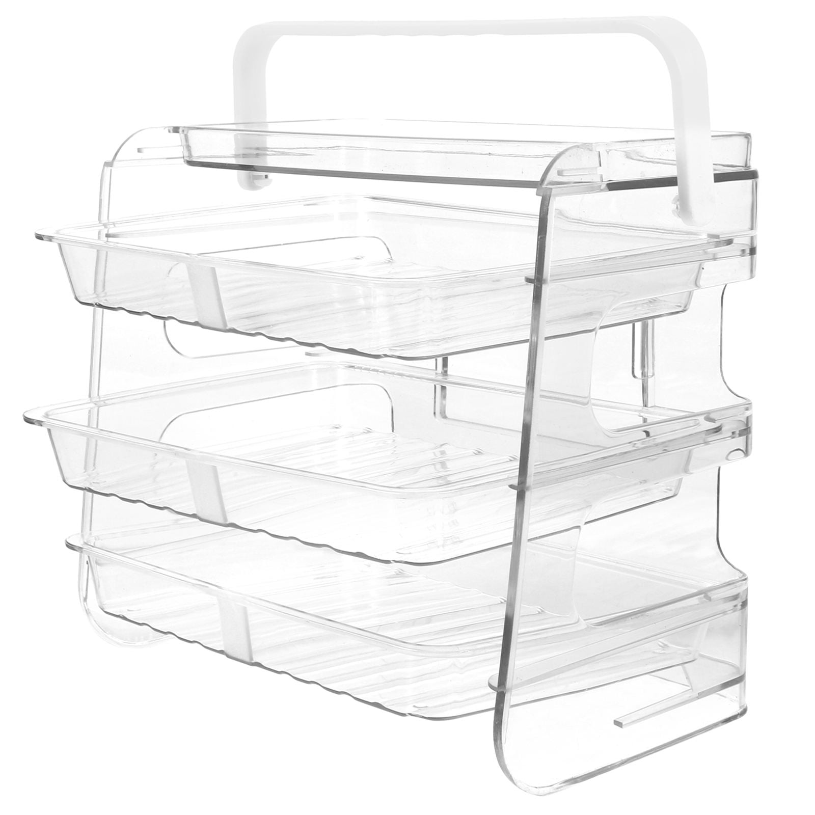 MLINS Kitchen Use Fruit Vegetable Preparation Plate Space Saving ...