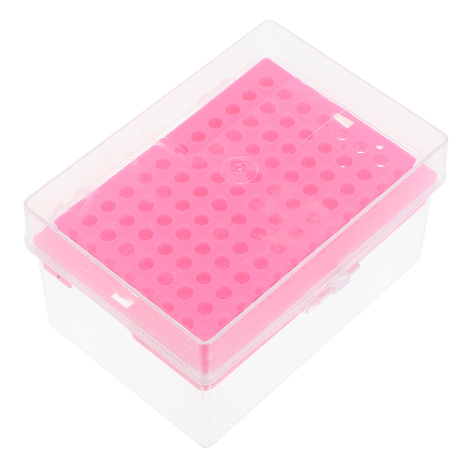 MLINS Laboratory Pipette Tips Box 96 Well Pipettor Tip Holder With Lid ...
