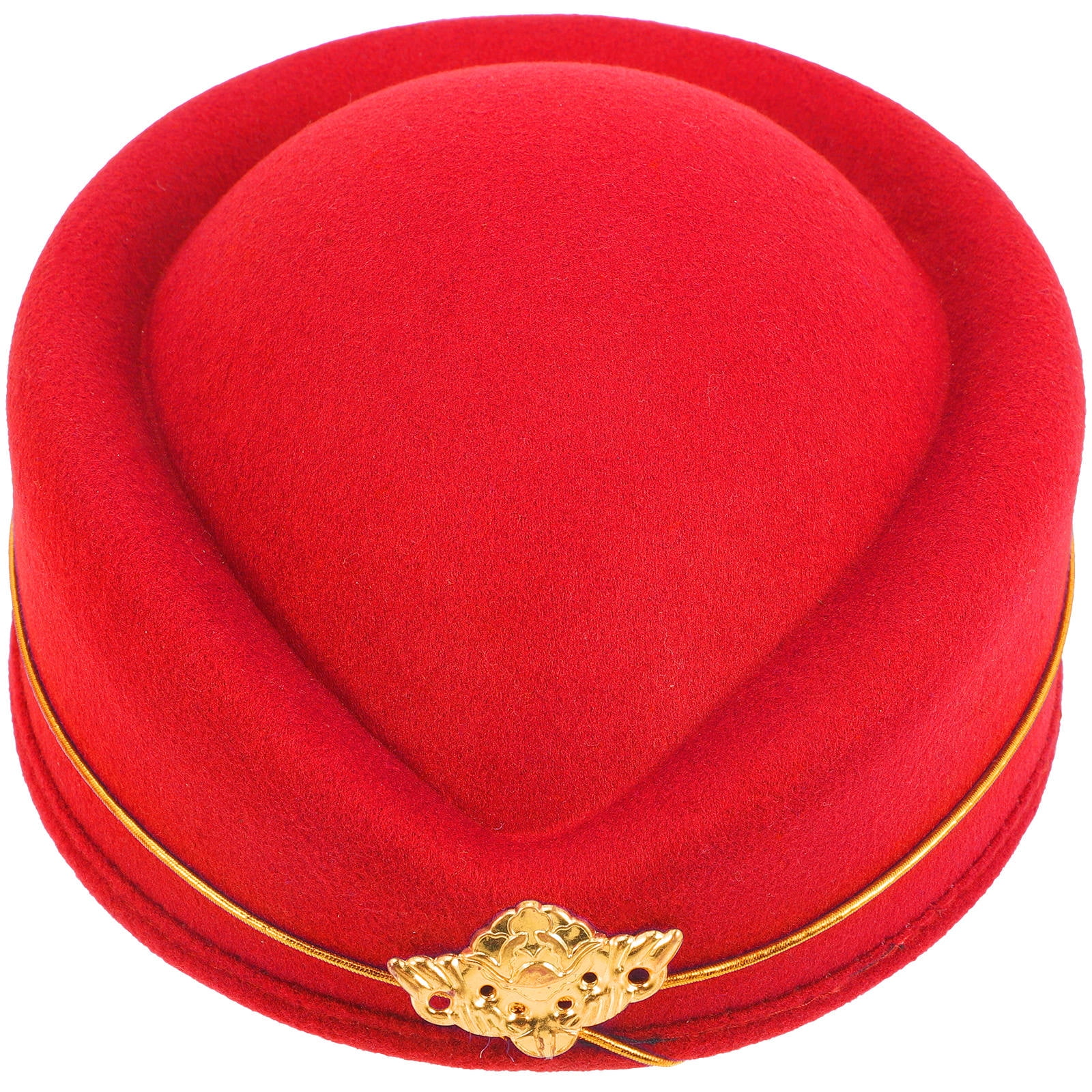 MLINS Ladies Woolen Stewardess Hat Delicate Unique Shape Flight ...