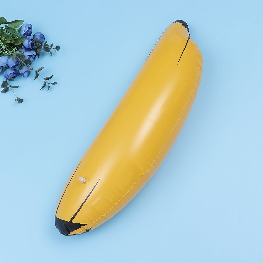 MLINS Large Inflatable Banana Floating Banana Playthings Pool Float ...