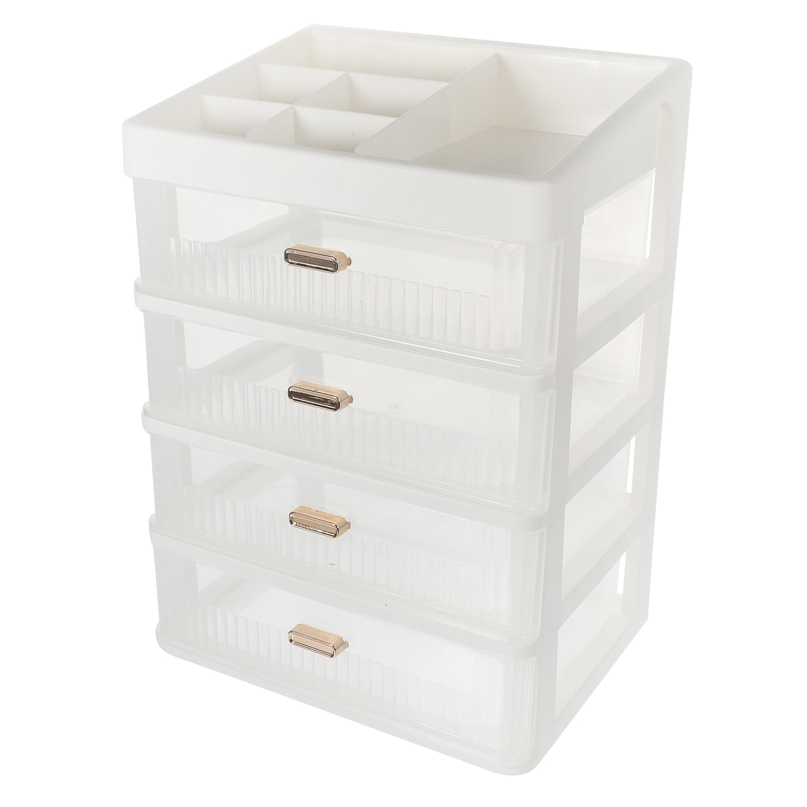 MLINS Large Stackable Storage Drawers Desk Organizer Desktop Box ...