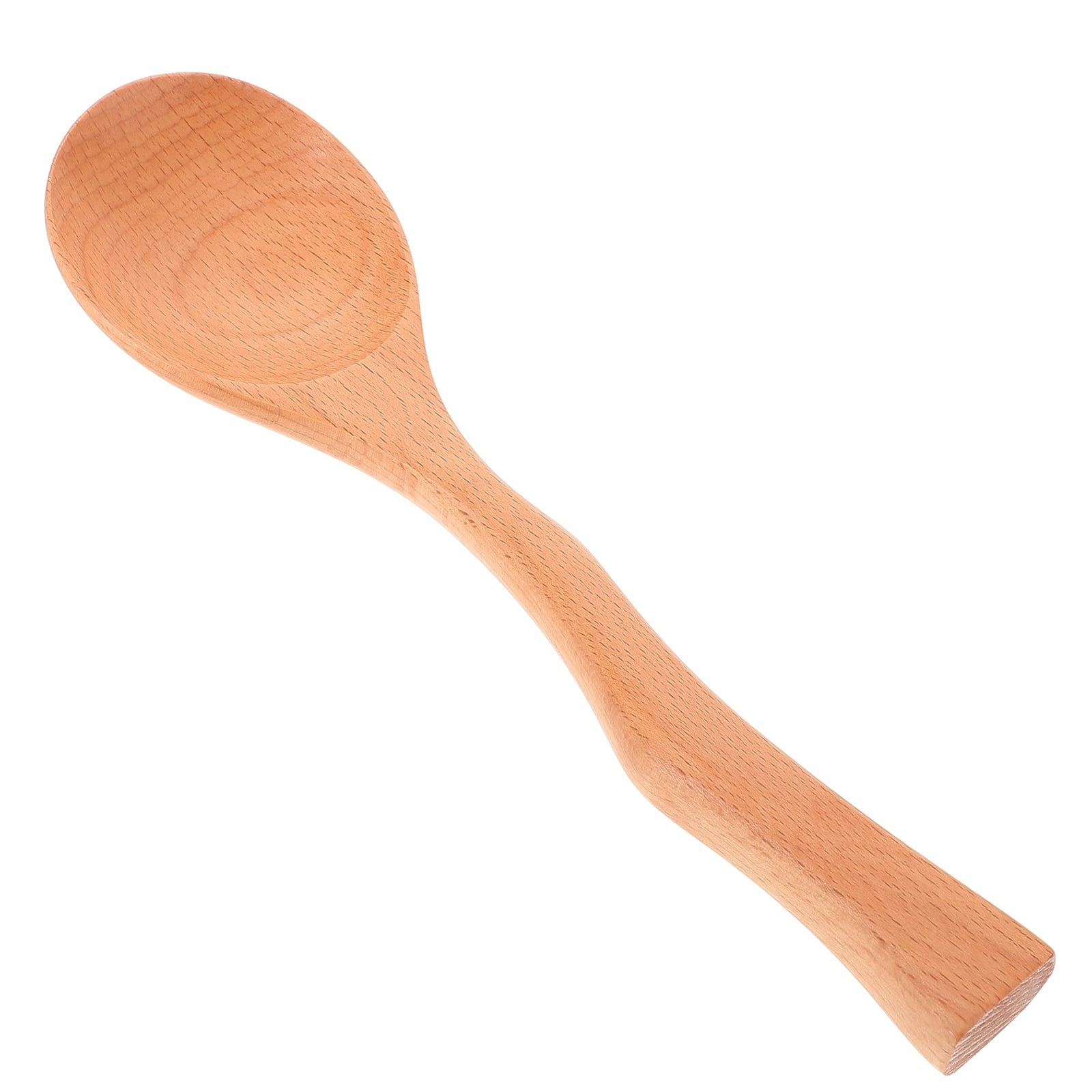 MLINS Large Wooden Spoon For Cooking Long Handle Wood Spoon Wooden ...