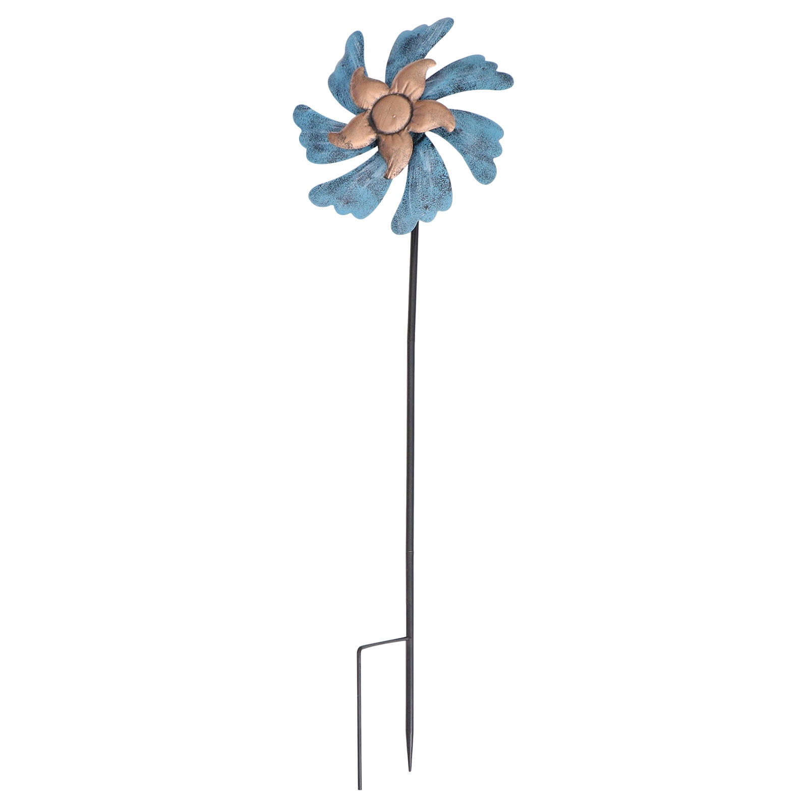 MLINS Lawn Wind Spinners Chimes for outside Iron Windmill Large Size ...