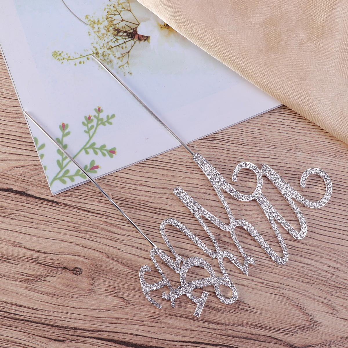 MLINS Letter Card Insert Cake Stands for Wedding Cakes Buffet ...