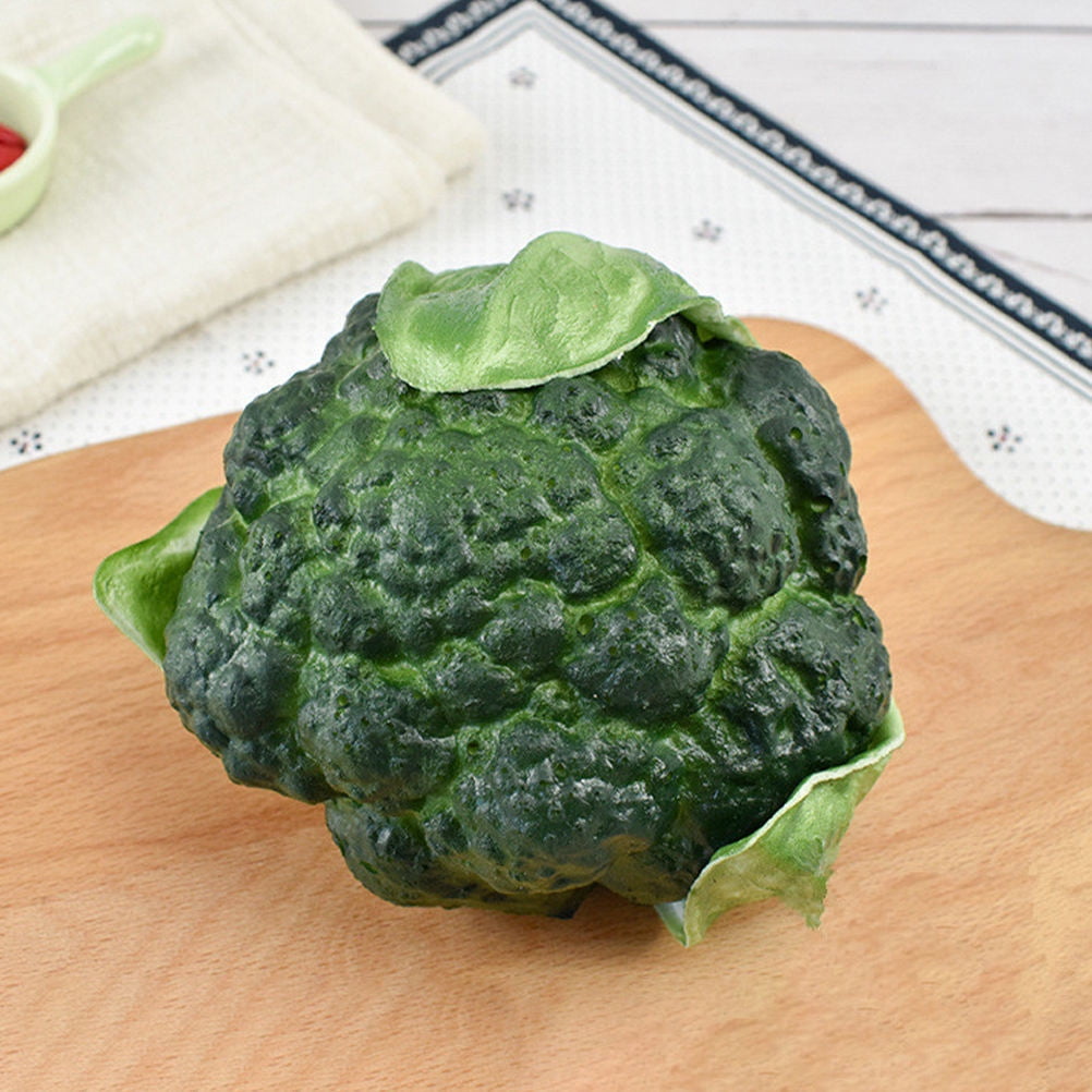 MLINS Lifelike Green Broccoli Model for Decor Foams Material High ...