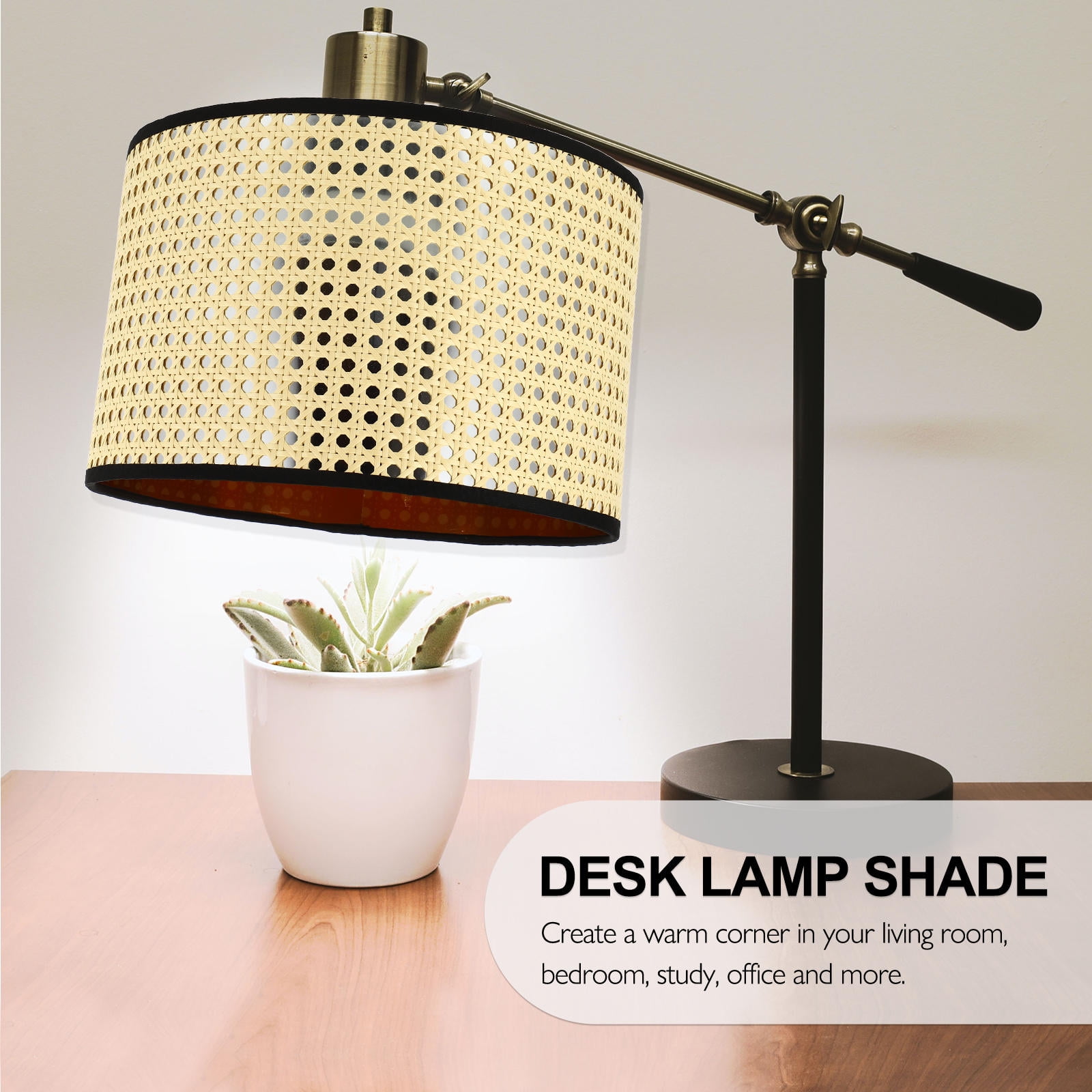 MLINS Light Cover E27/E14 Light Socket Drum Lamp Shade Modern Style ...