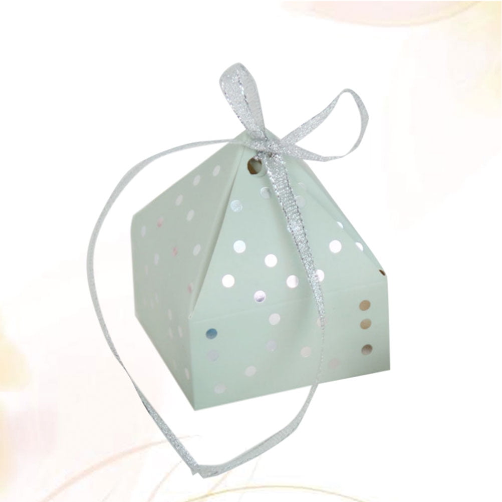 MLINS Light Green Pyramid Candy Boxes for Kids Party Favors Made of ...