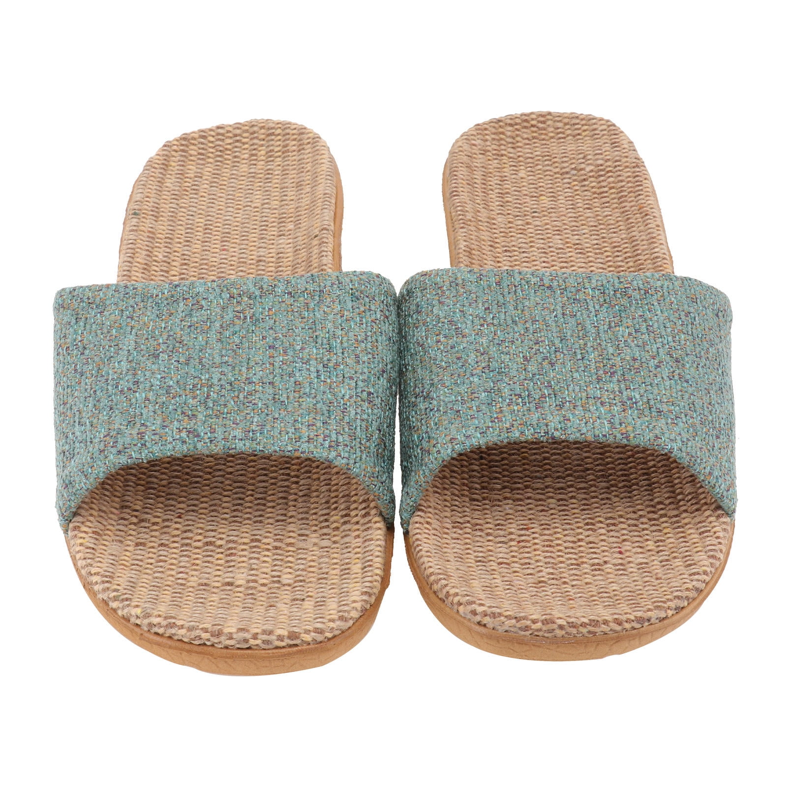 AURARMLET Summer House Slippers Linen 1 Pair 8.8425Inch For Household ...