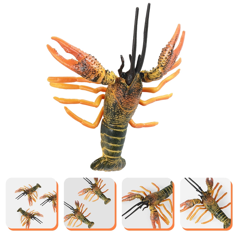 MLINS Lobster Model Simulated Toys Kids Cognitive Marine Animal ...