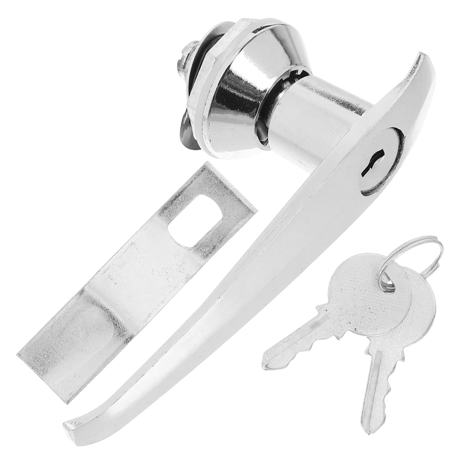 MLINS Lock for File Cabinet Door Latch Belt Storage Dresser Silver ...