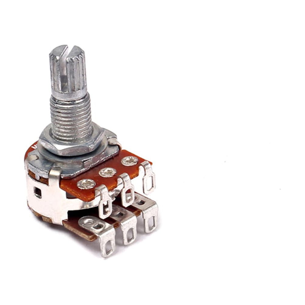 MLINS MN500K Dual Pot Audio Potentiometers Taper Bass Control Knob ...