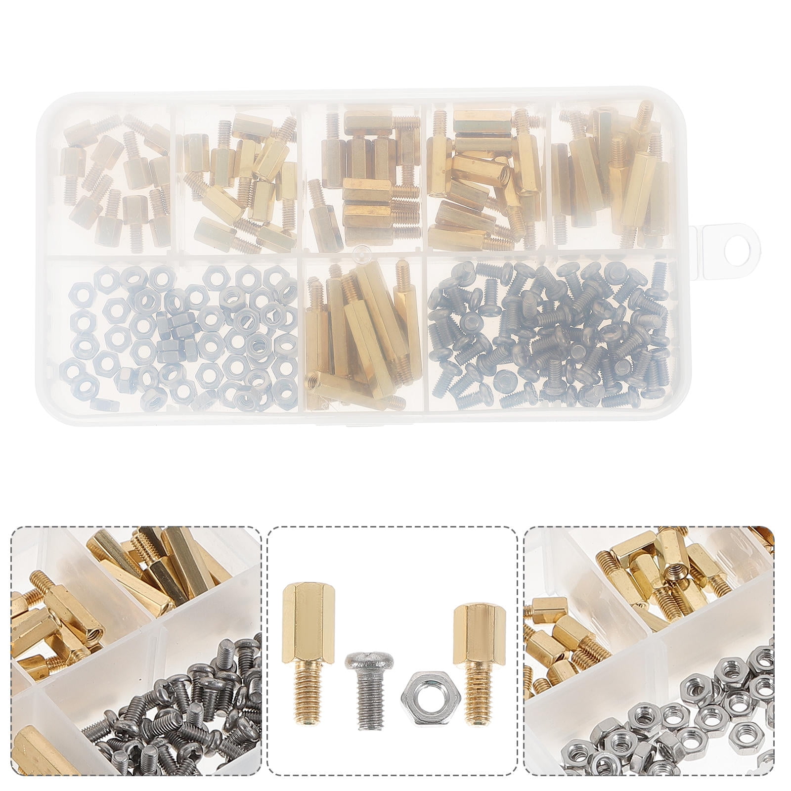 MLINS Machine Screw Assortment Kit Computer Holder Standoff Screws ...