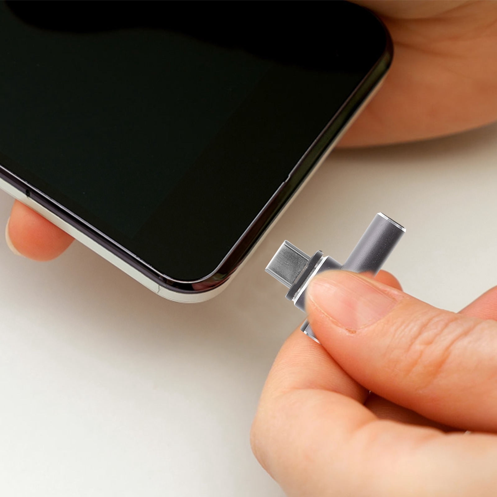 MLINS Magnetic Connector Tip Computer Accessories Angled USB Adapter ...