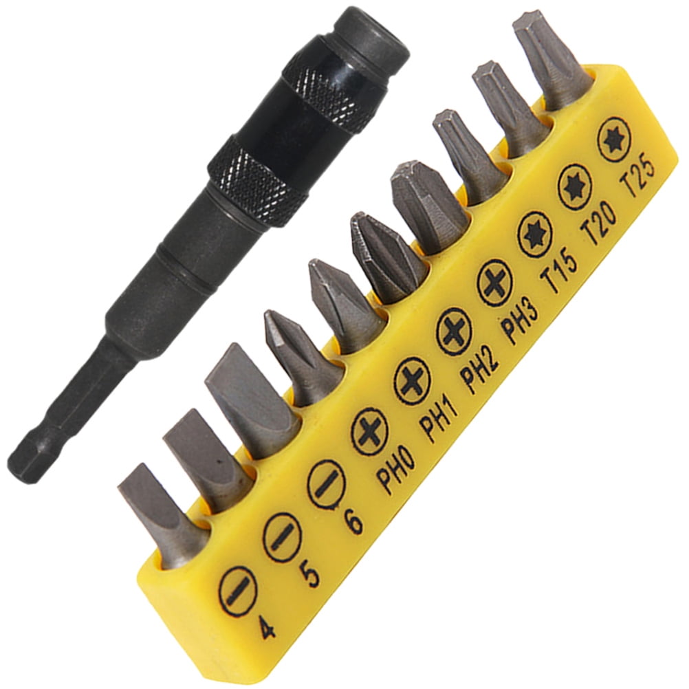 MLINS Magnetic Pivot Bits Holder Wrench Screwdriver Extension Pole ...