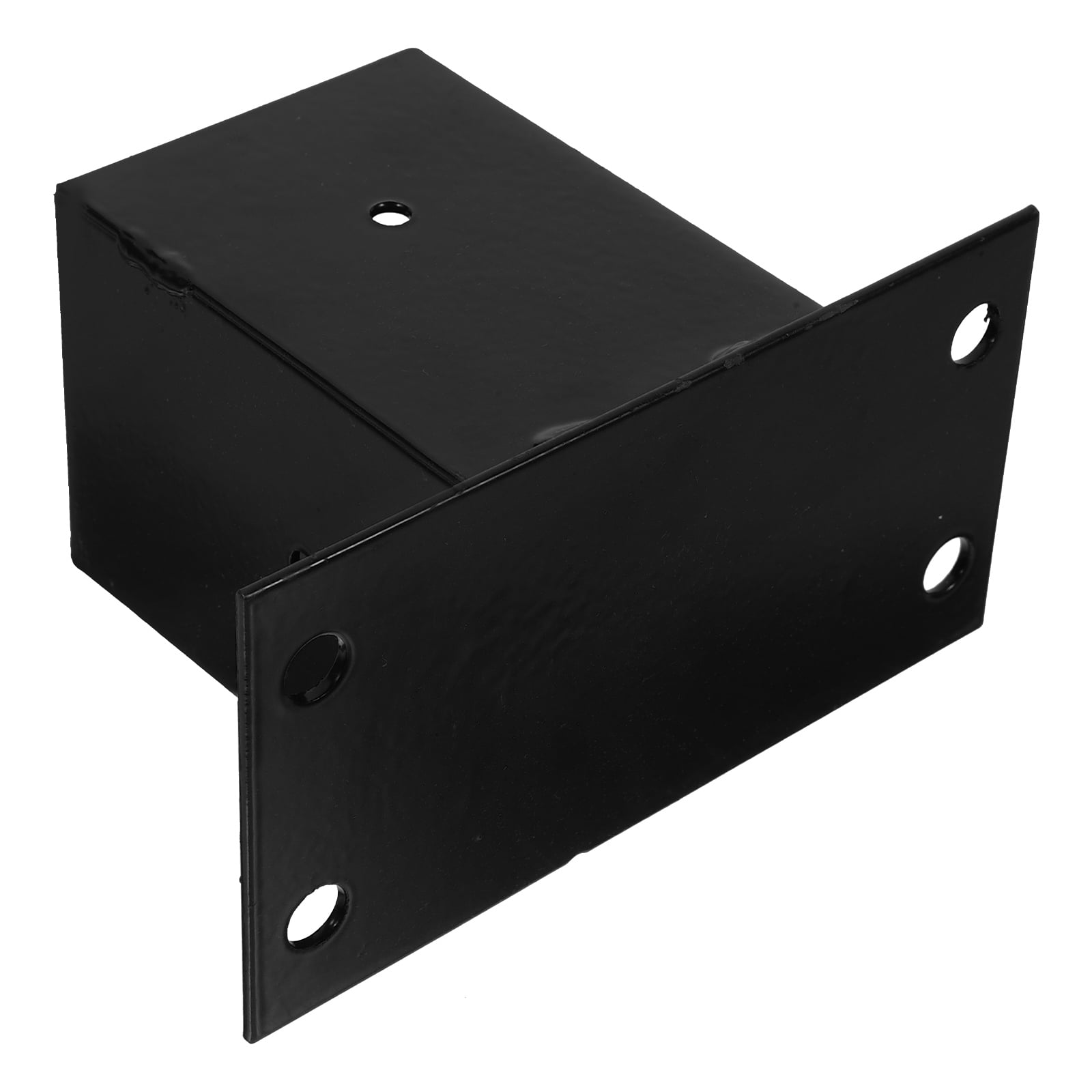 MLINS Metal Deck Base Heavy Duty Post Support 2pcs for Deck Fence ...