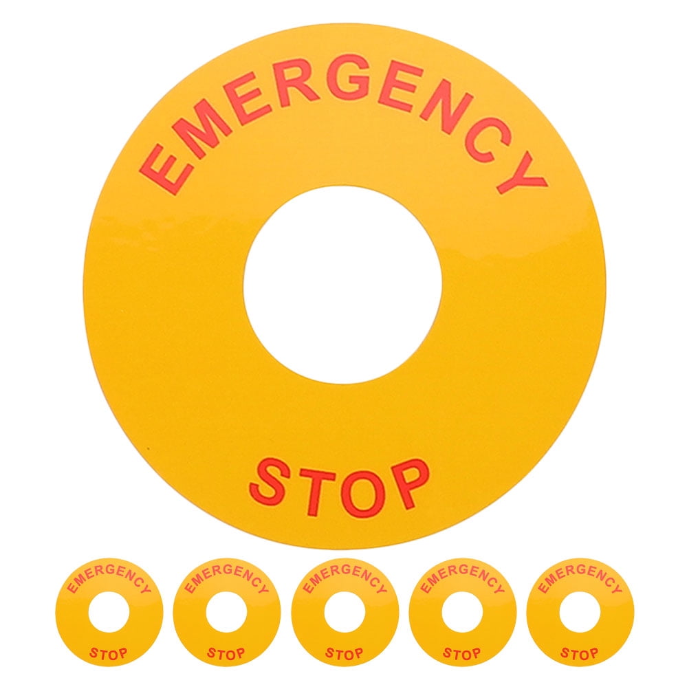 MLINS Maintenance Stickers Electrical Equipment Warning Label Travel ...