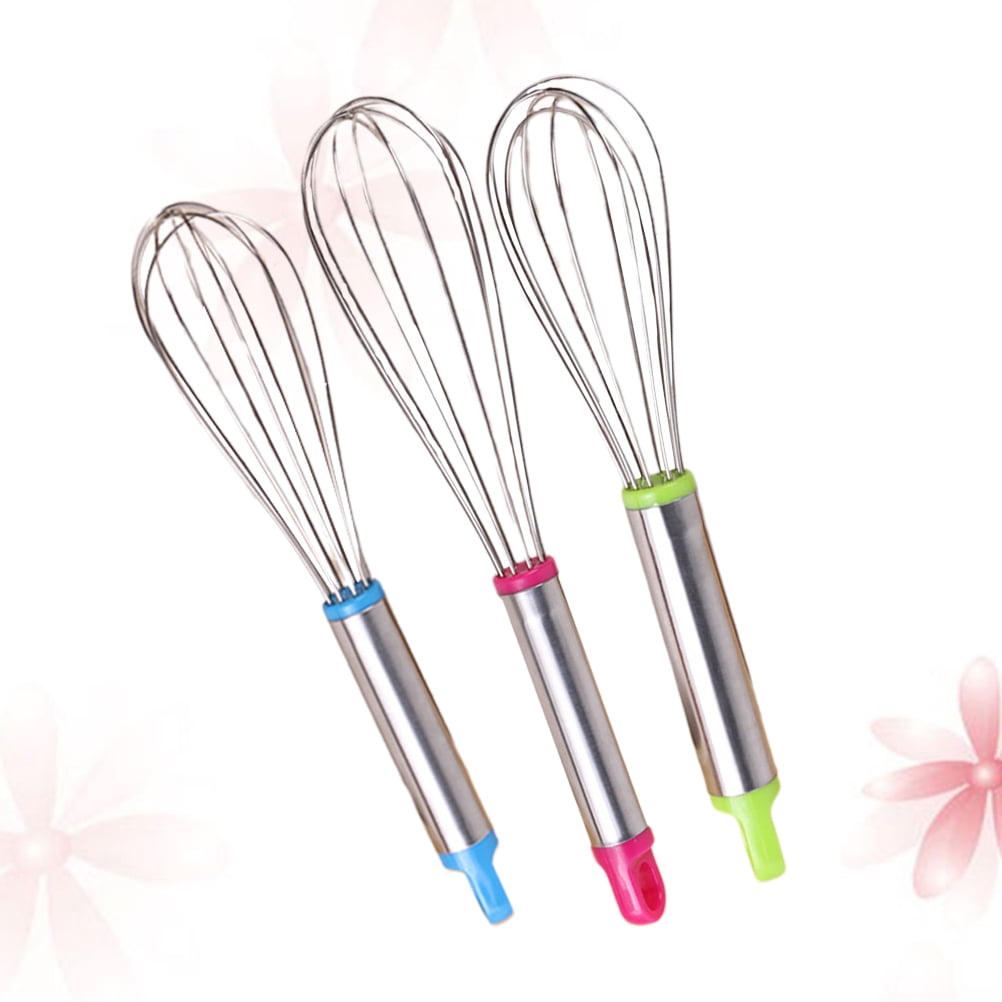 MLINS Manual Egg Whisk in Assorted Colors for Kitchen Use Made of ...