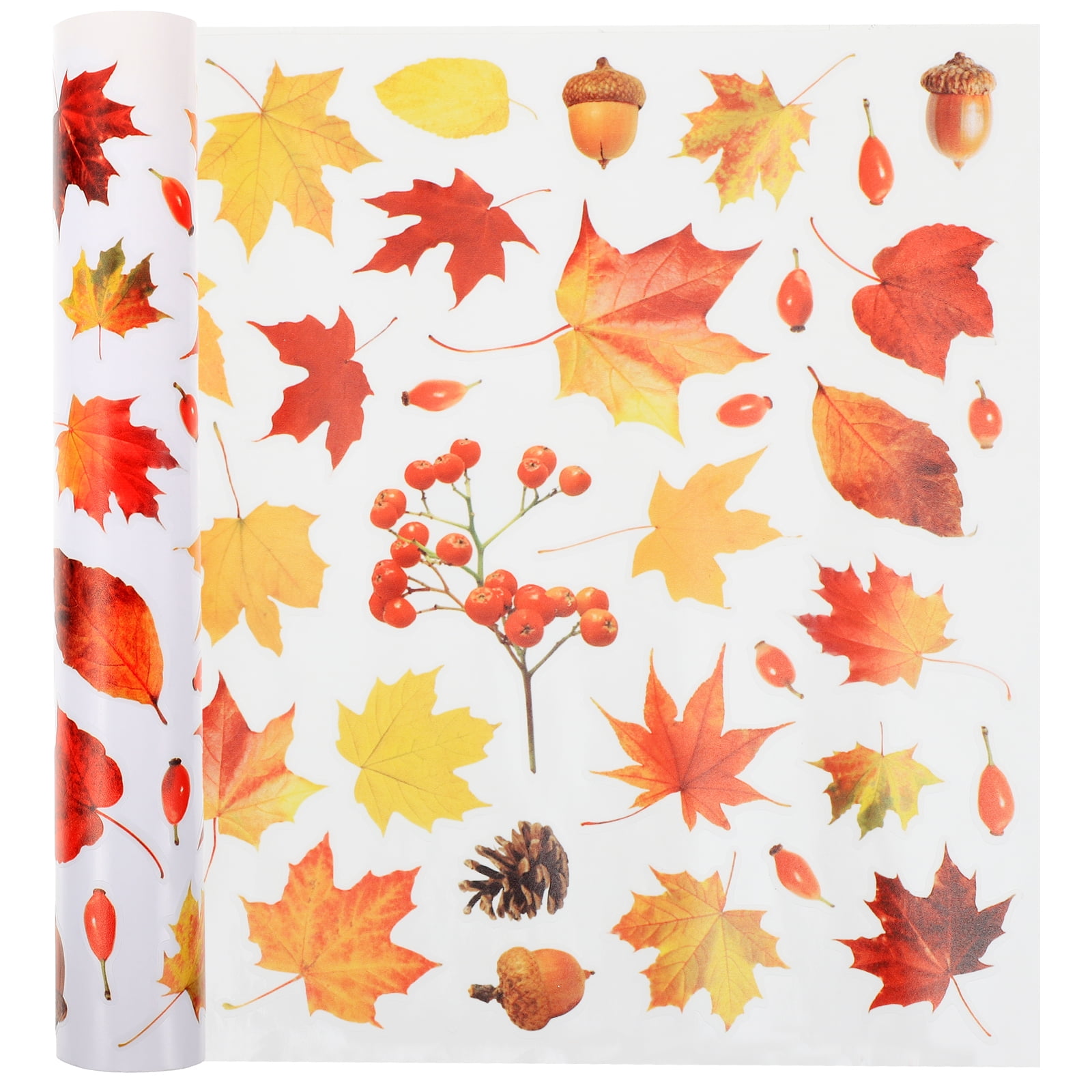 MLINS Maple Leaf Window Decal Fall Clings for Glass Windows Decals ...