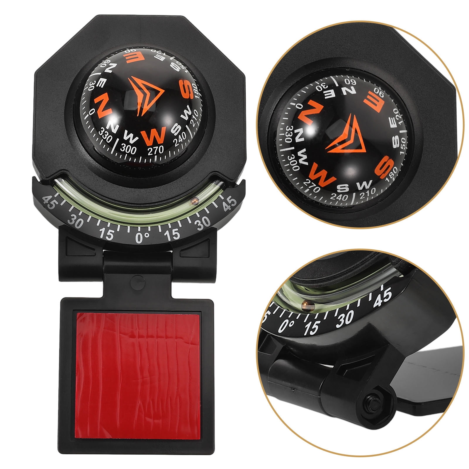MLINS Marine Compass Dash Mount Compass Ball Marine Compass Dash Mount ...