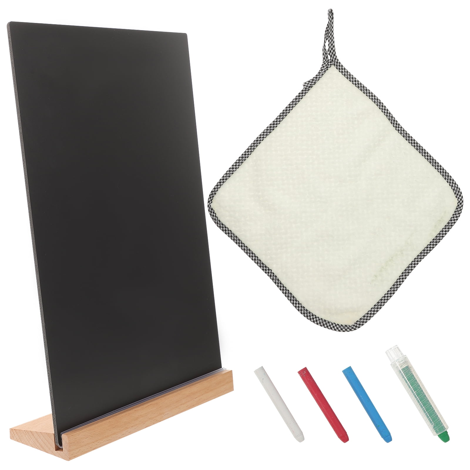 FELTECHELECTR Chalkboard Erasable Writing Surface 1Set 11.7X8.3in ...