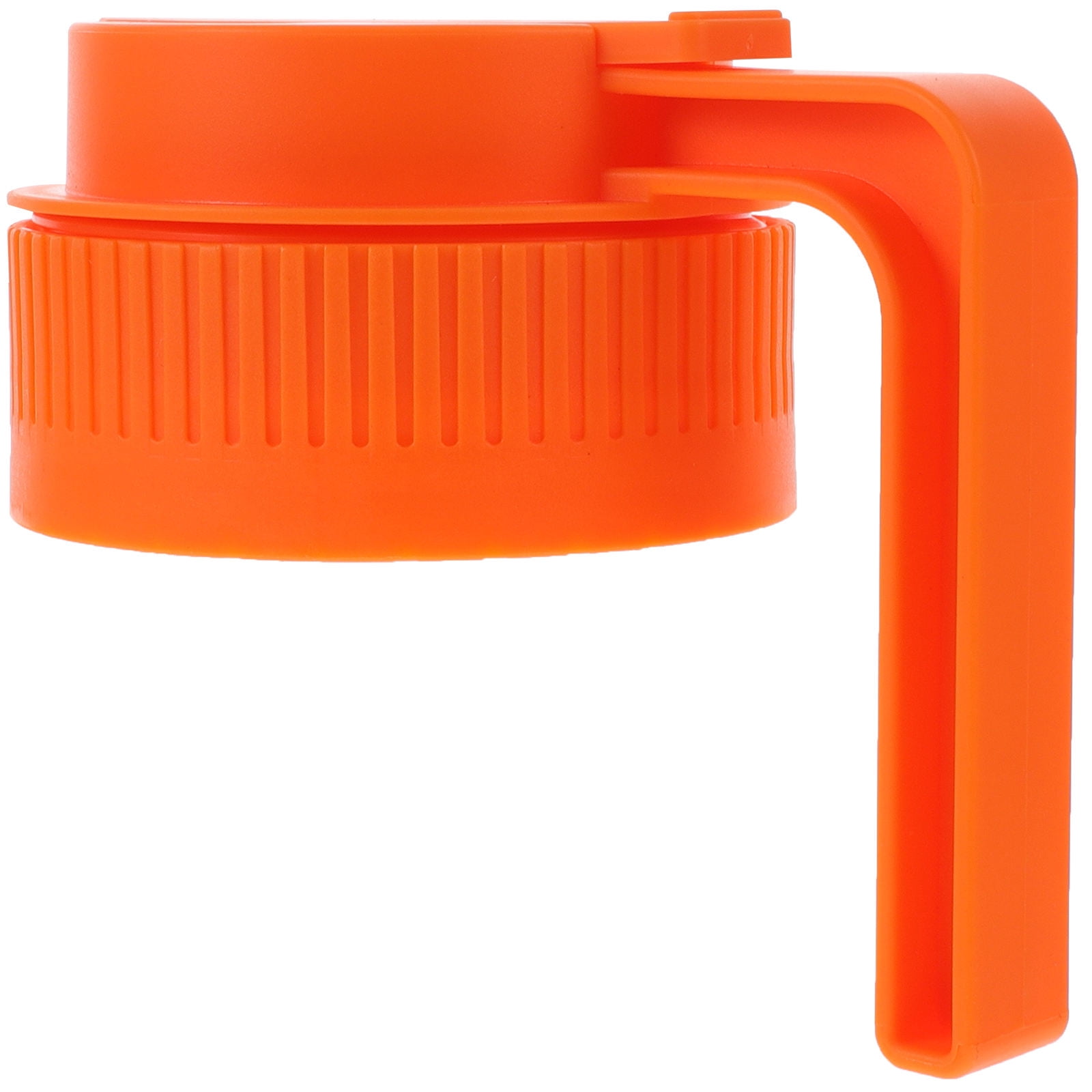 MLINS Mason Jar Lid with Handle Made of Plastic for Kitchen Use Orange ...