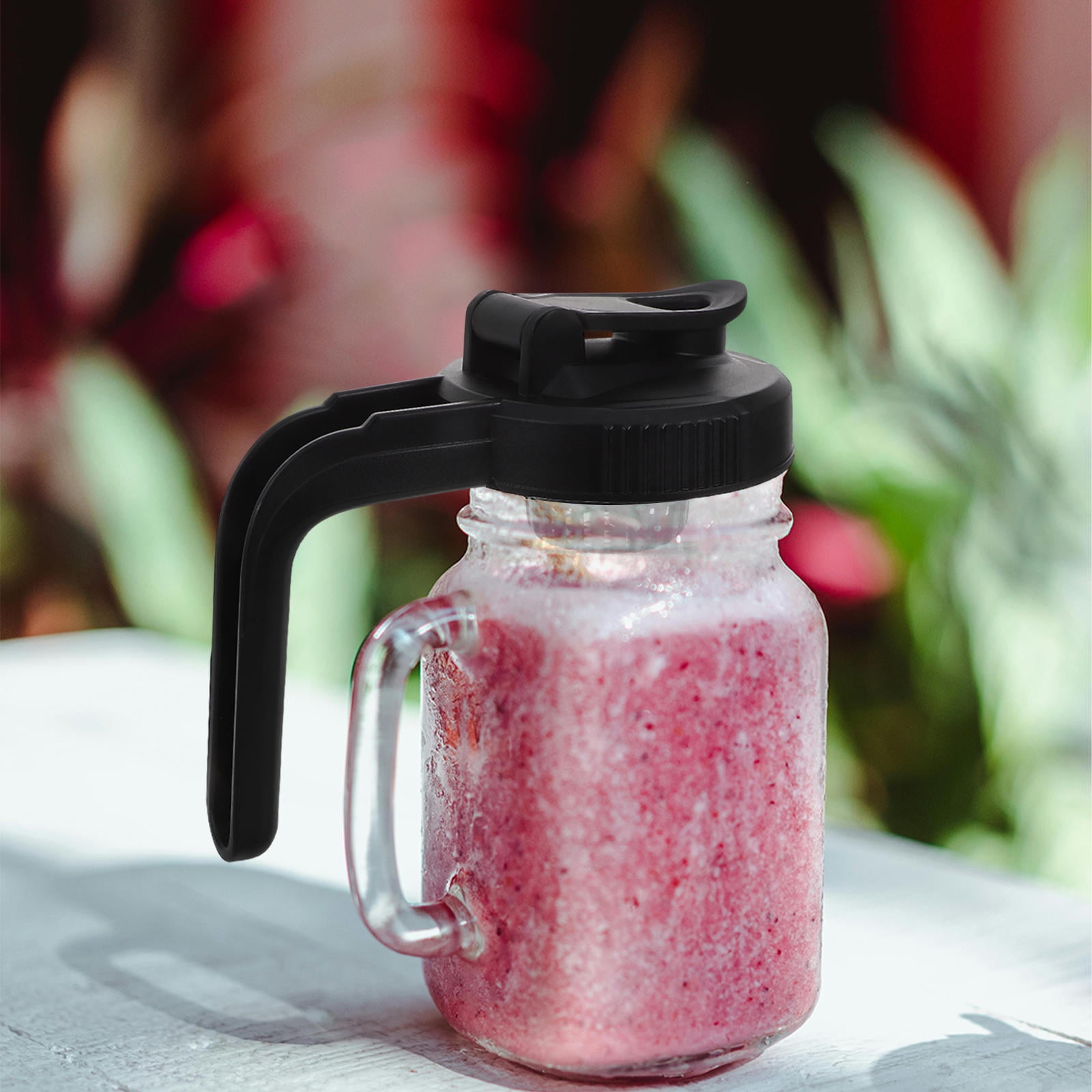 MLINS Mason Jar Spout Lid Pouring Spout Lids Wide Mouth Mason Jar Lids ...