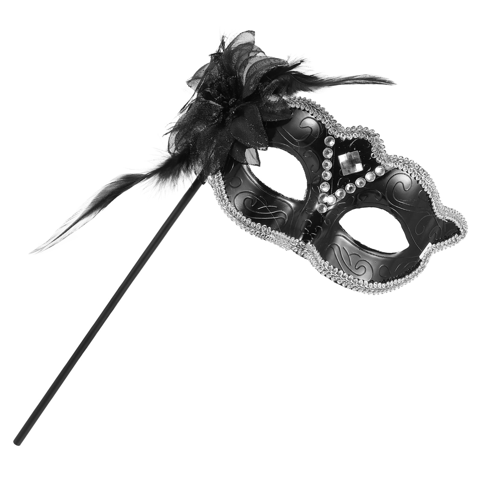 MLINS Masquerade Cake Topper Full Halloween Mask Women Party Miss ...