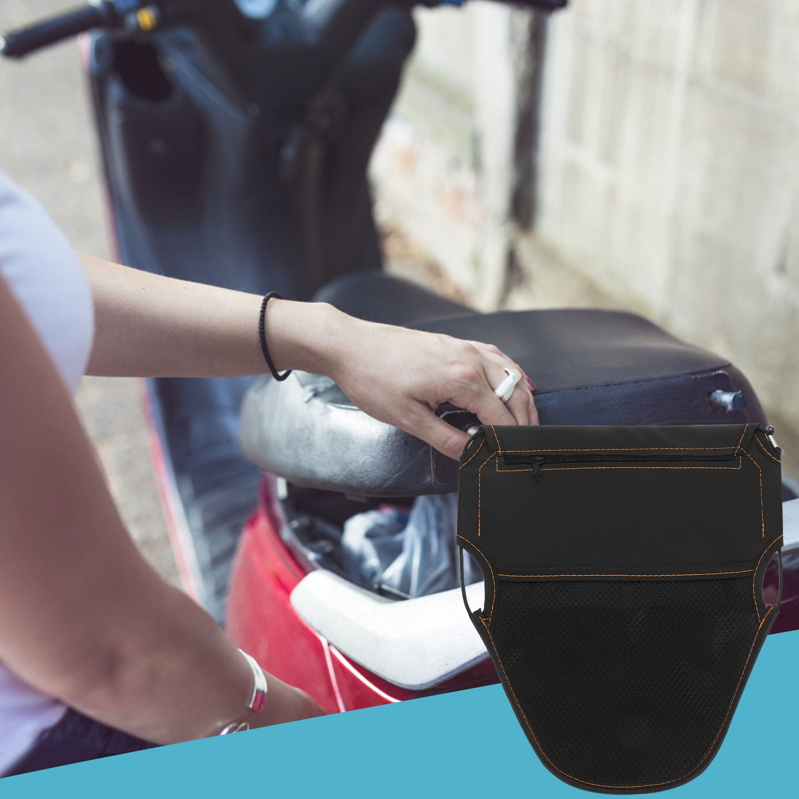 MLINS Masteelf 1 Set Motorbike Under Seat Pouch with Organizer Bag for ...