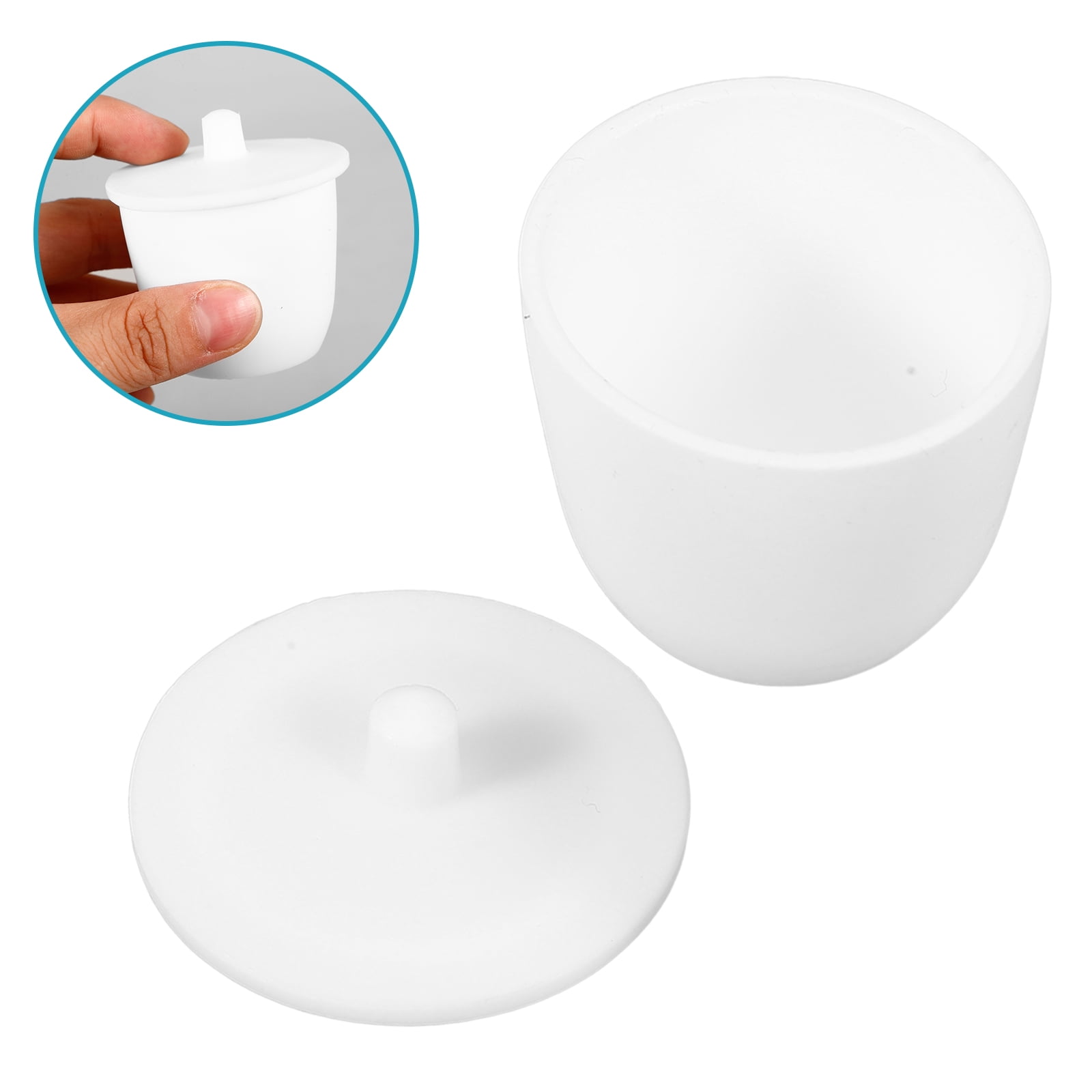 MLINS Masteelf Lab Crucible Jewelry Melting Crucible with Lid 30ml ...