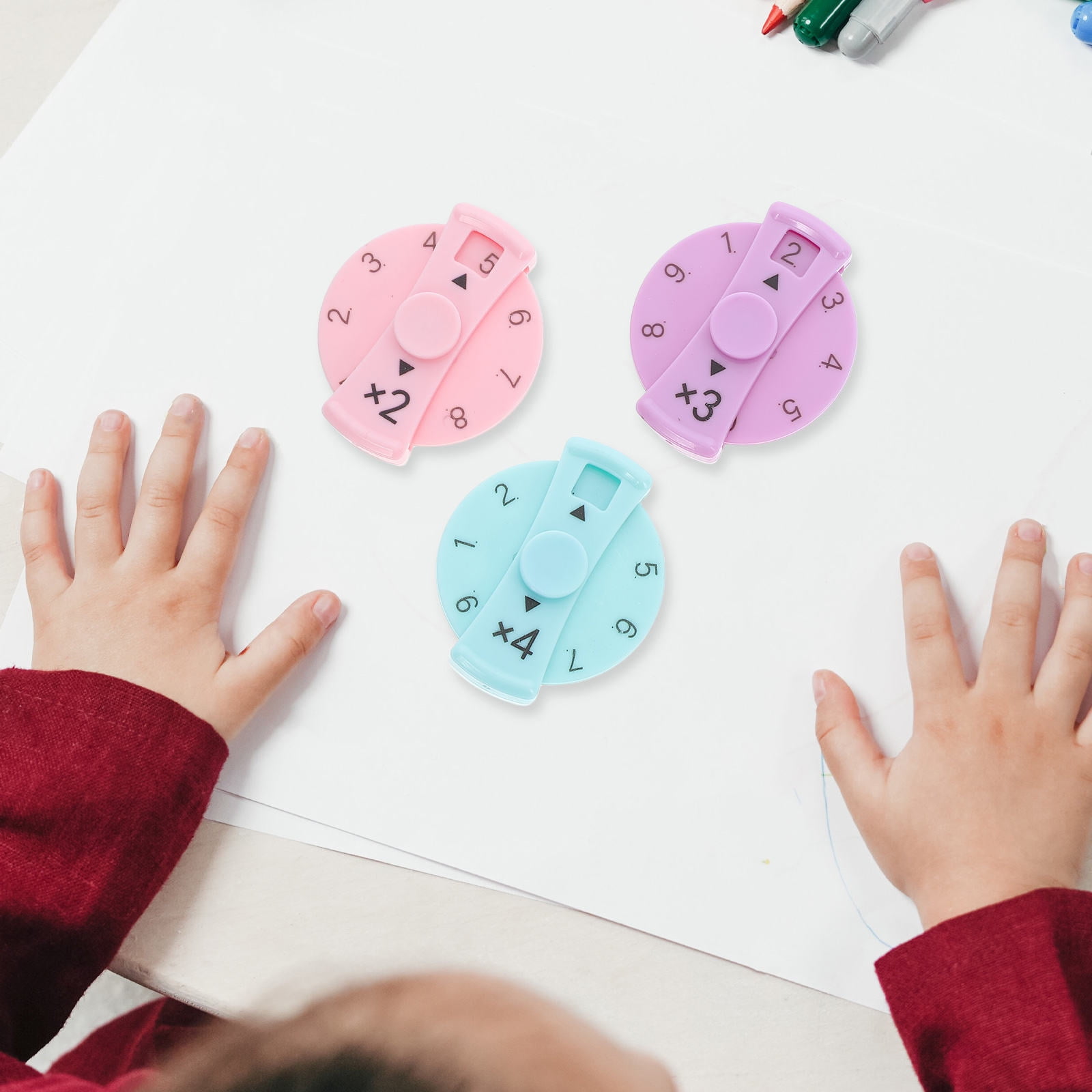 MLINS Fidget Math for Kids Enhance Multiplication and Division Skills ...