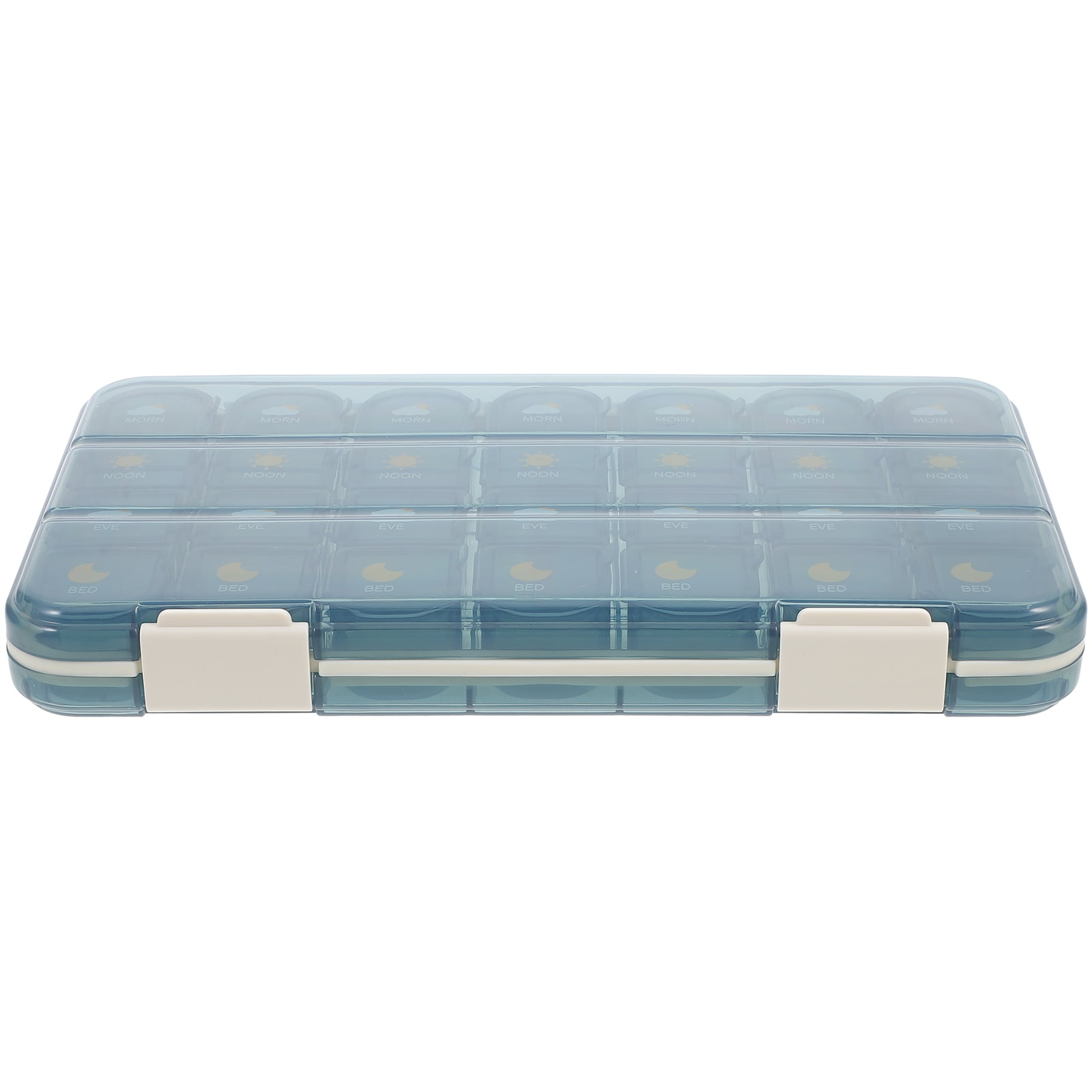 MLINS Medication Storage Organizer Elderly Medicine Dispensing Box ...