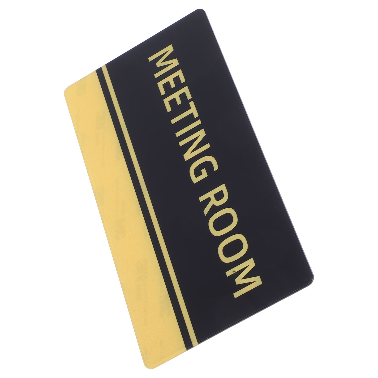 MLINS Meeting Room Signage .00X10.20X0.20CM Black - Walmart.com